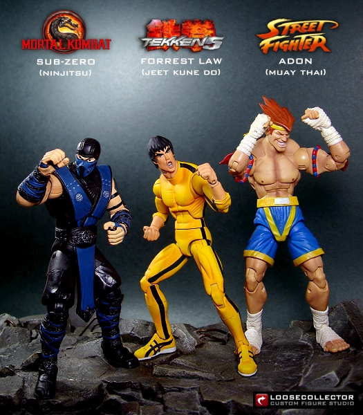 Loosecollector Custom Figures Archive: Bruce Lee : Comicbook-style