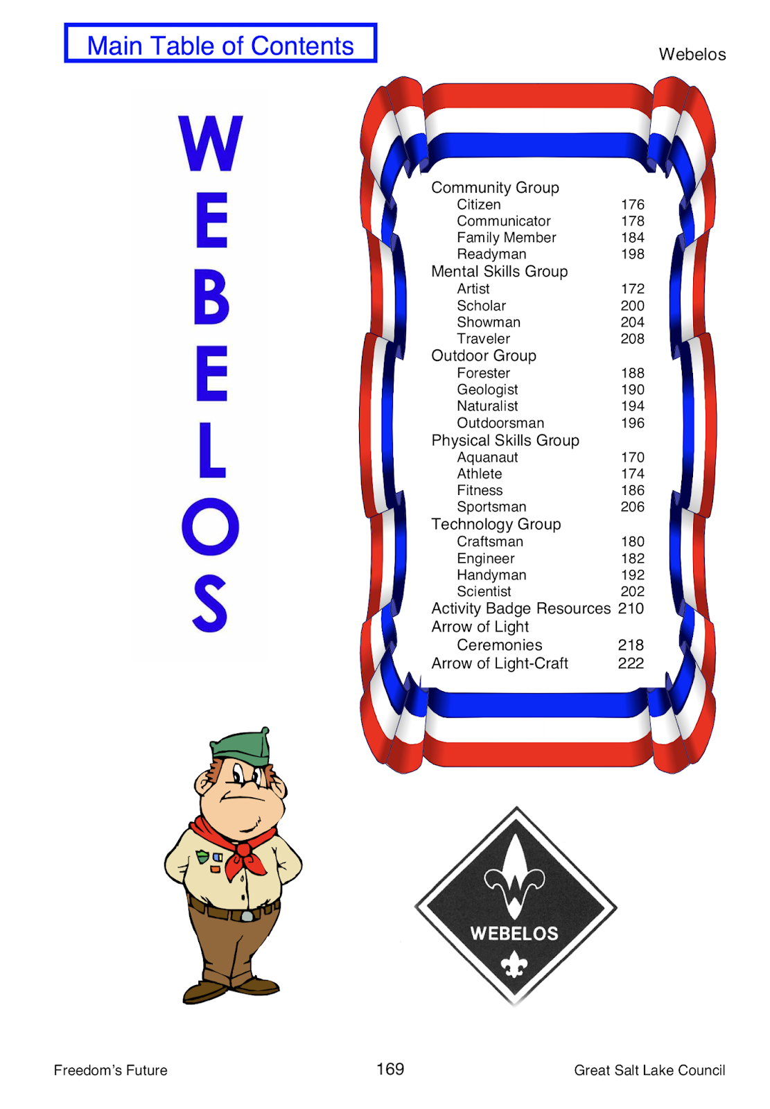 Akela's Council Cub Scout Leader Training: Webelos ~ Great Salt Lake ...