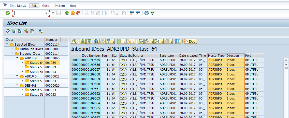 sivakumar.m: ALE , IDOC part1Concepts : Tutorials WE02 and BD87- Staus ...
