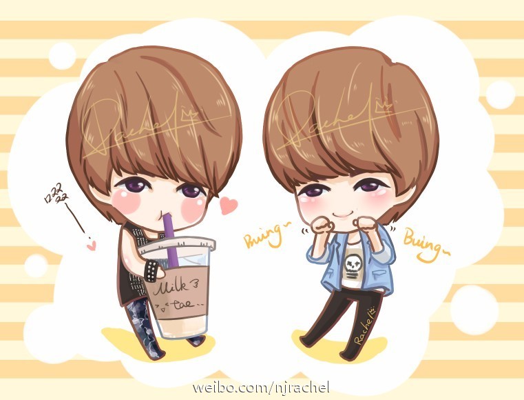PERMATA'S BLOG: FAN"ART CHIBI SEHUN EXO