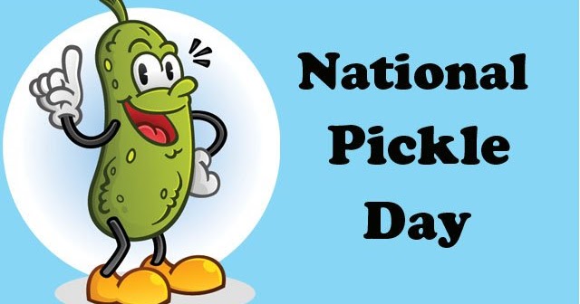 Early Childhood Physical Education: National Pickle Day - November 14, 2018