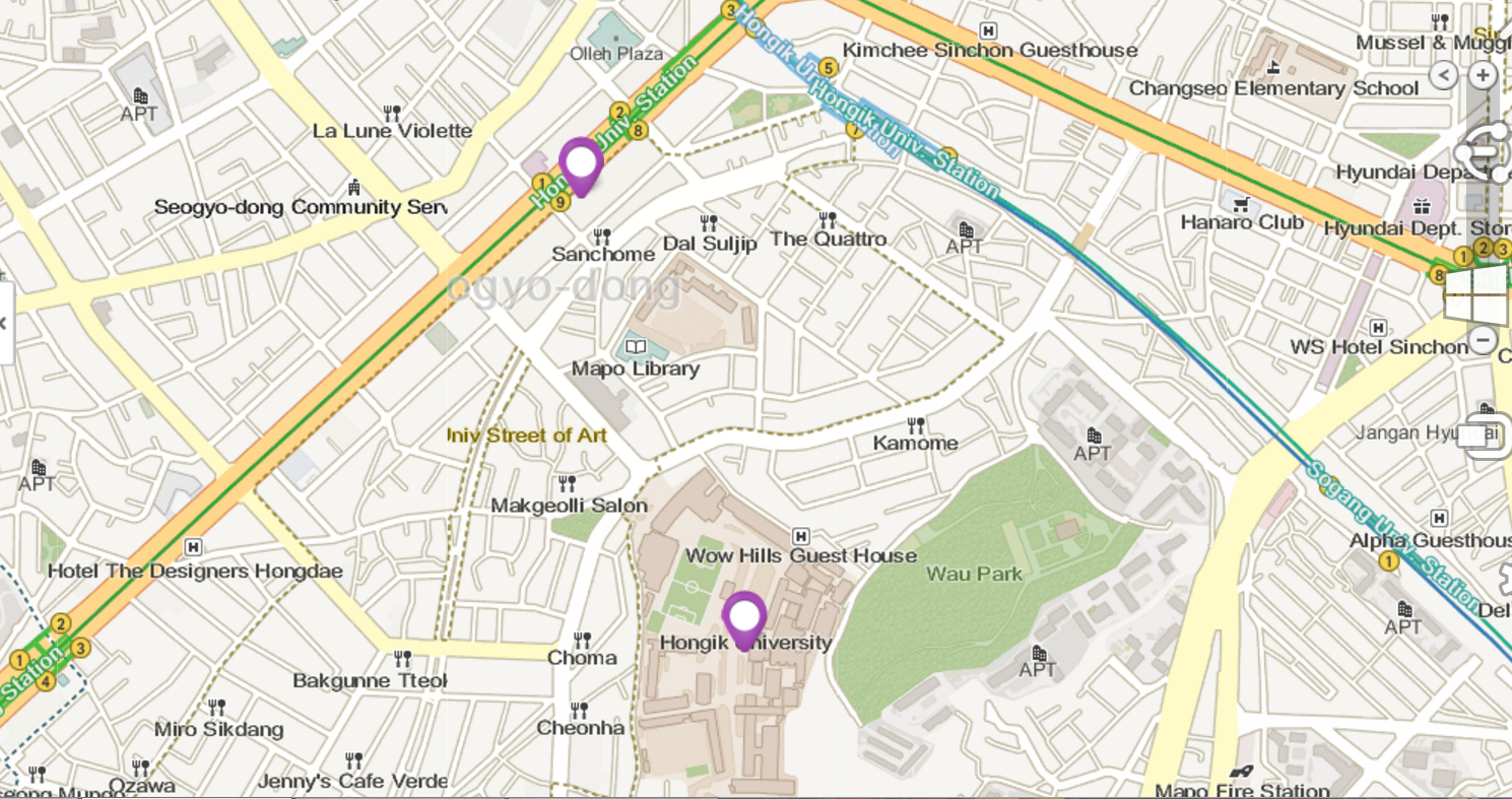 Korea Travelogue: Guide to Hongdae & Surrounding Attractions. - Spicy ...