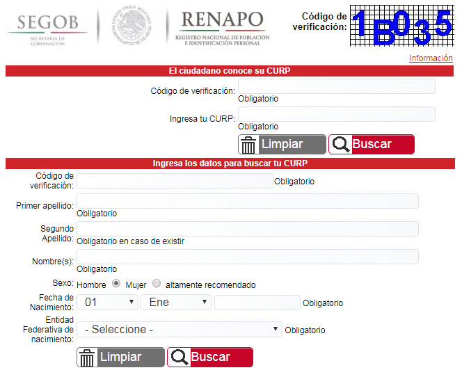 Descargar CURP gratis por internet | Imprimir CURP - Nestavista