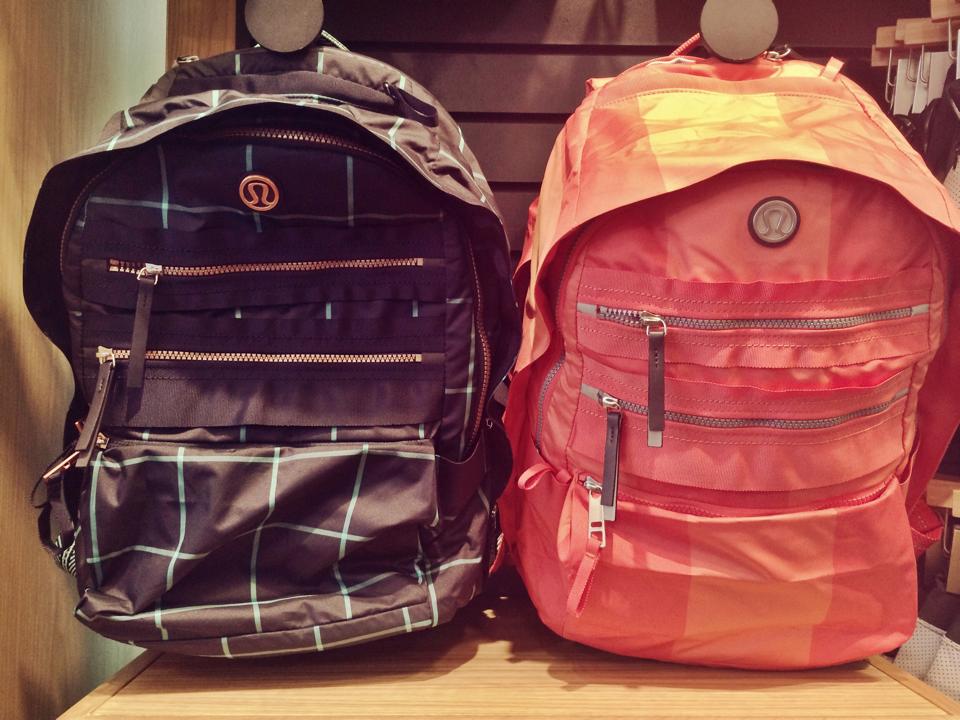 Lululemon Addict: Pack to Reality Backpacks