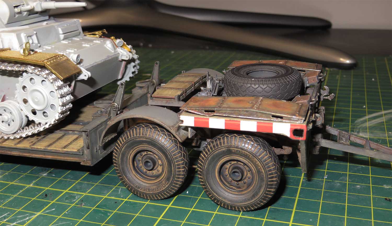Tamiya 1/35th Famo and trailer