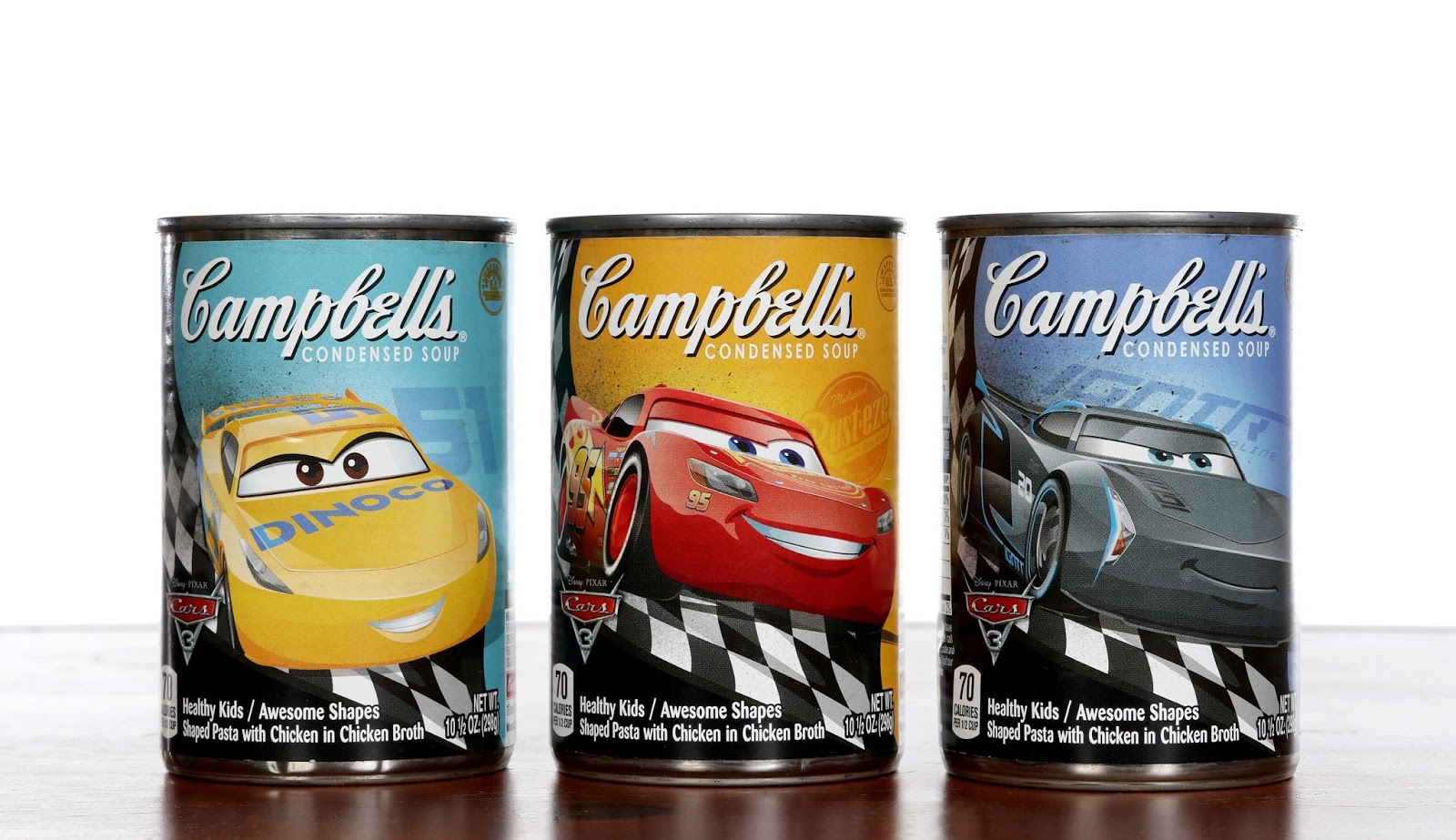 Dan the Pixar Fan: Cars 3: Pepperidge Farm Goldfish & Campbell's Soup