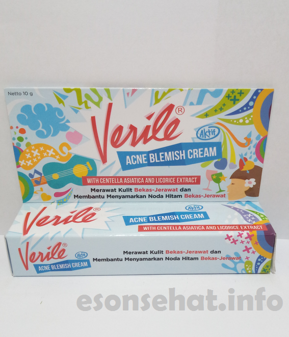 Review Hasil Menggunakan VERILE Acne Blemish Cream untuk Menghilangkan ...