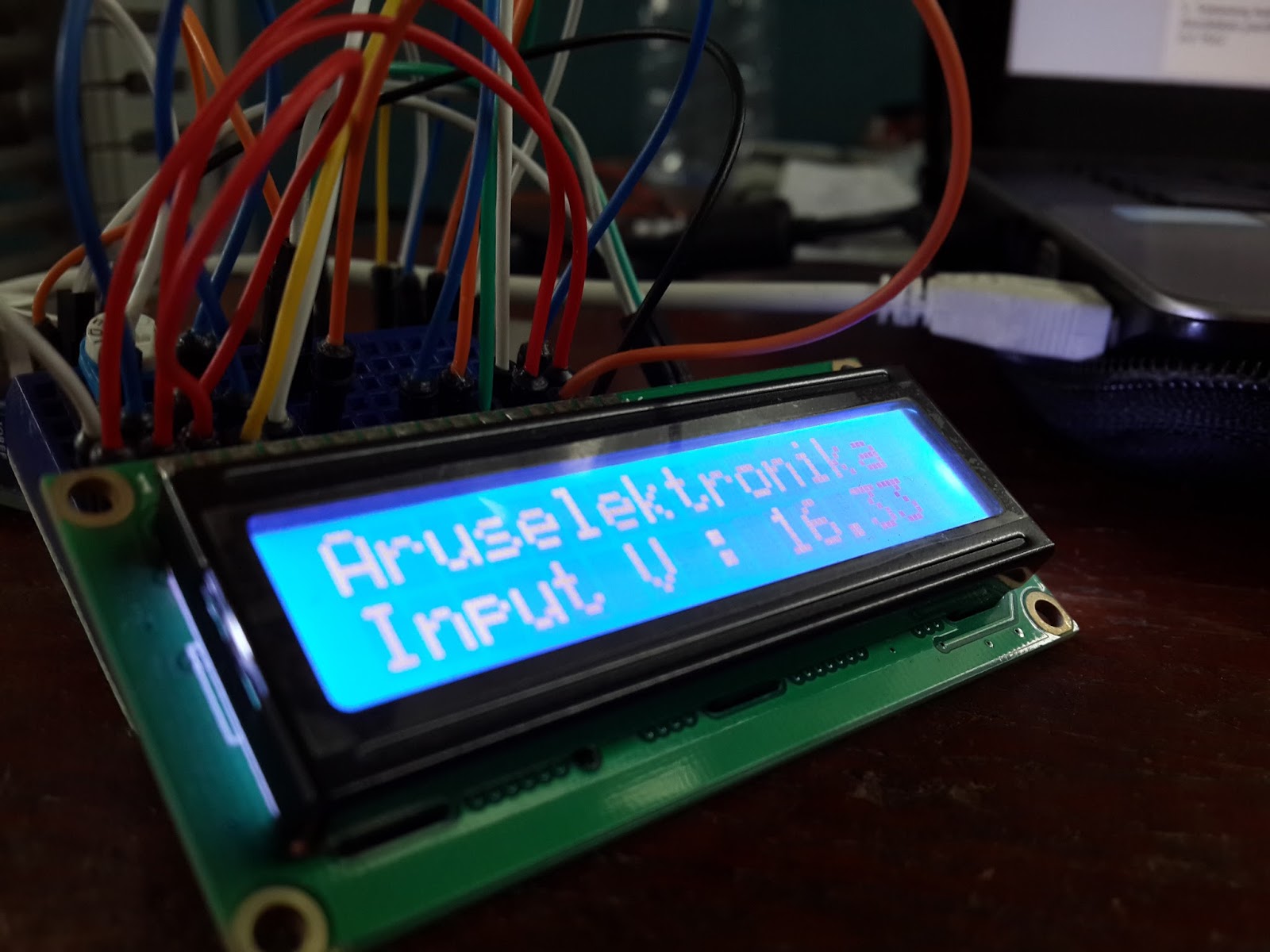 Digital Voltmeter Arduino ~ FILAB