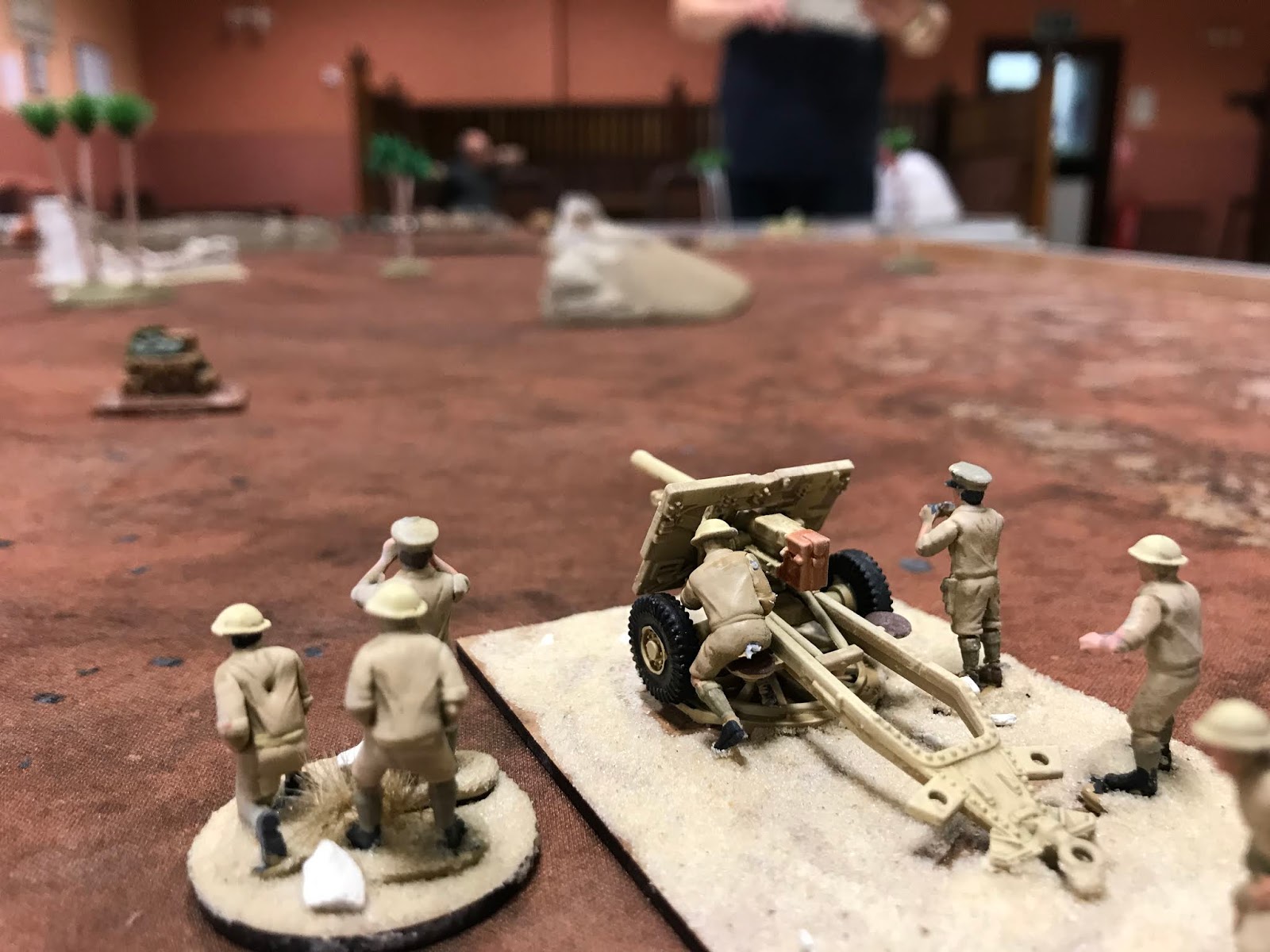 wargames and walking: Battlegroup Tobruk 2nd game