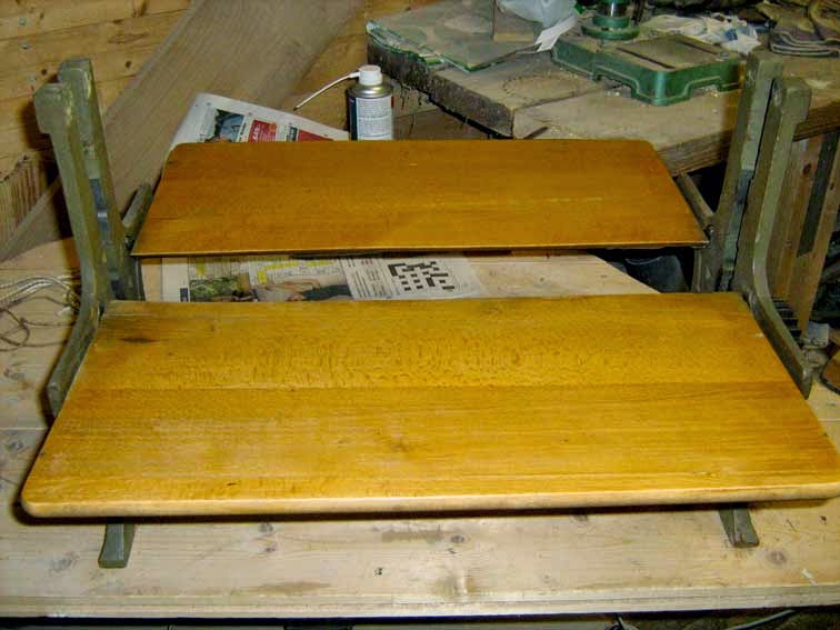 Kerstin's extras: The innards of one table-top mangle