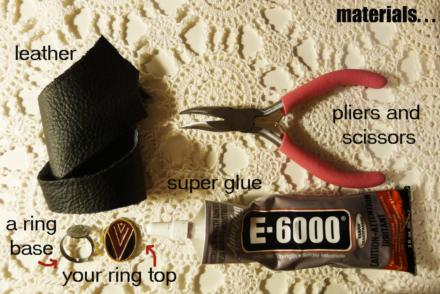 up in the clouds: DIY: how to make your own ring
