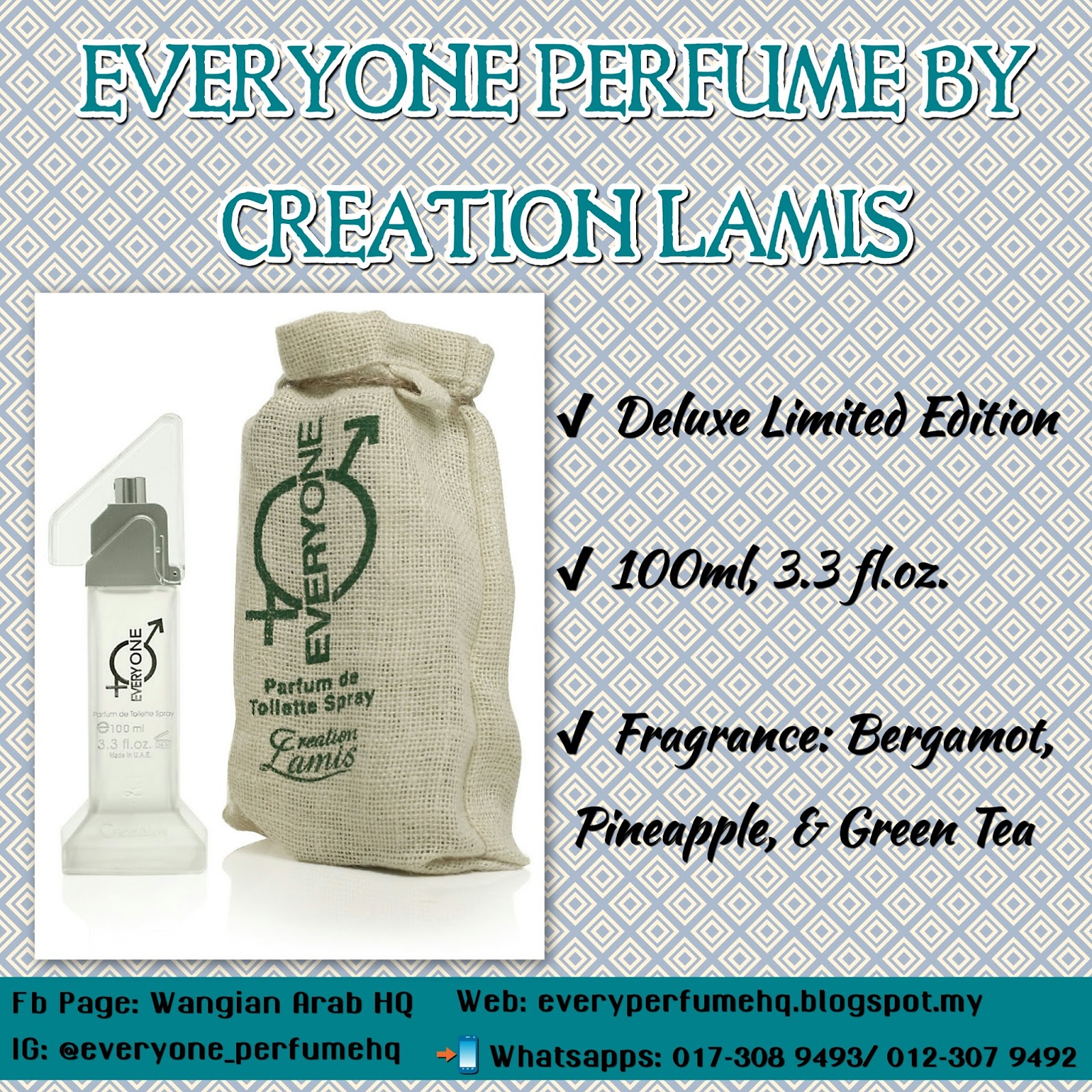 EveryOne Perfume By Creation Lamis