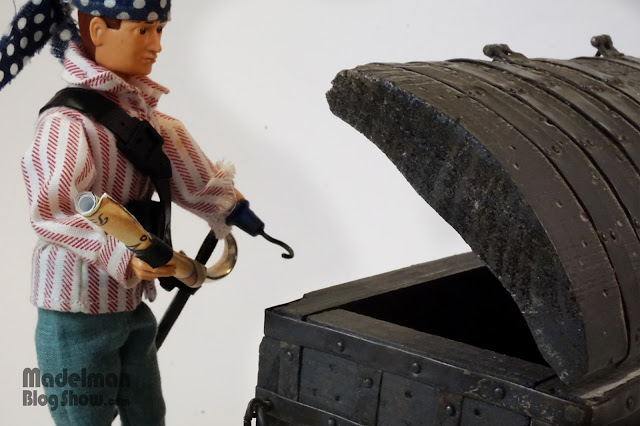 El cofre de El Cid en el anuncio de los Madelman