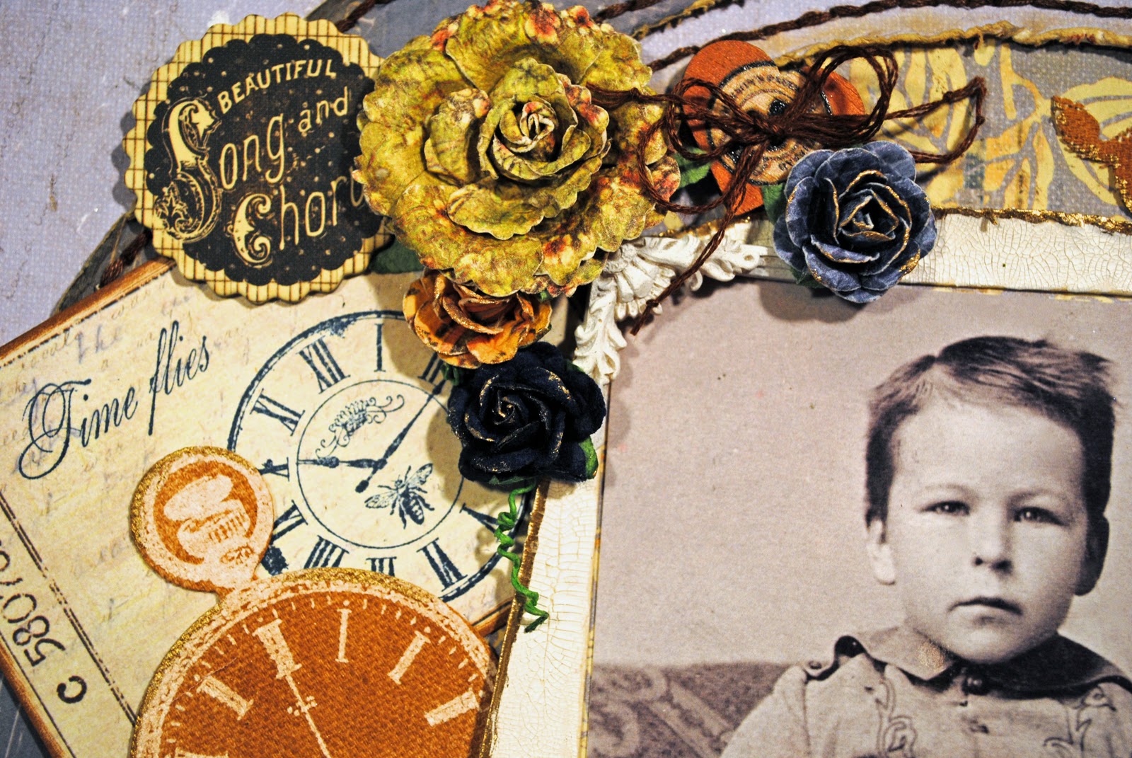 A Sassy Scrapper: LITTLE BOY BLUE