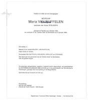 Historische weetjes: Maria Rosalia Van Nuffelen 1892-1994, de 101 ...