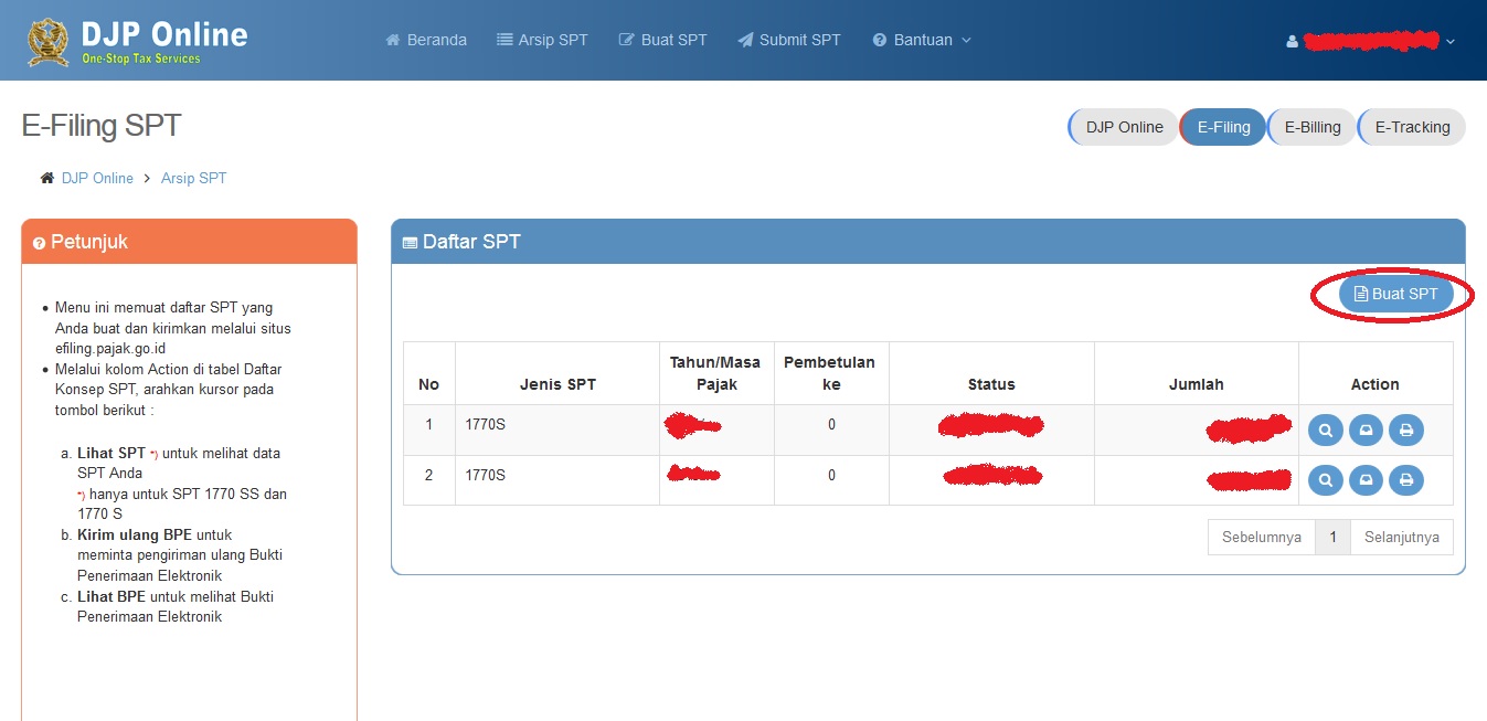 Panduan Pengisian SPT Tahunan PPh Orang Pribadi Formulir 1770 S dengan ...