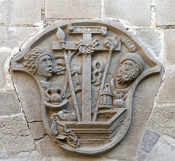 colonialmexico: Acolman: The Arma Christi relief