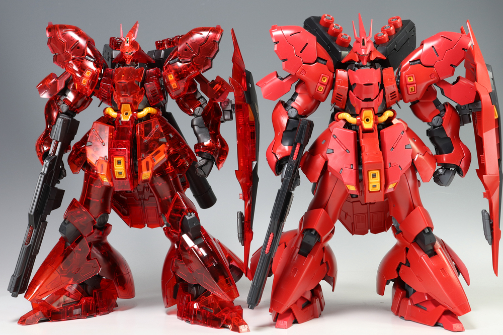 [ Review ] - RG 1/144 - Sazabi Clear Color