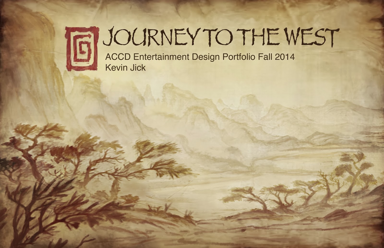 Kevin Jick Design: Portfolio Pages for Entertainment Design Application