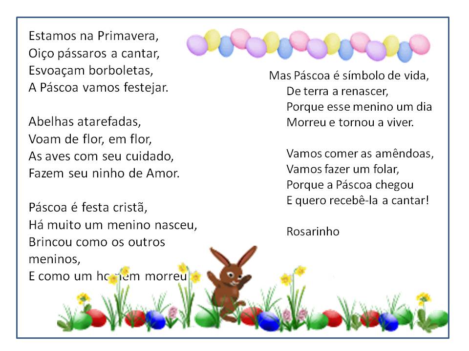 Continuo buscando...: Poema Páscoa