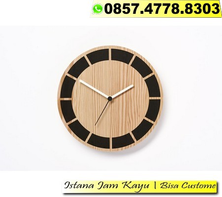 Jam Dinding Kayu Unik, Jam Dinding Kayu Custom, Jam Dinding Kayu Murah ...