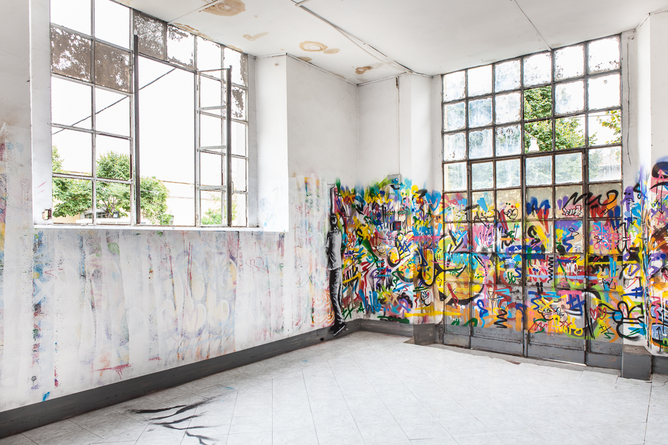 Martin Whatson creates an indoor installation in Rome, Italy ...