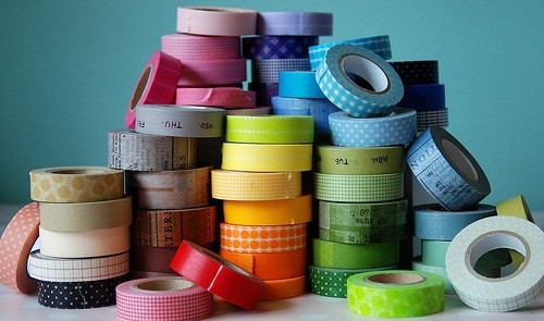 Rachana's Crafty Corner: Introducing Washi Tapes (Decorative Paper Tapes)