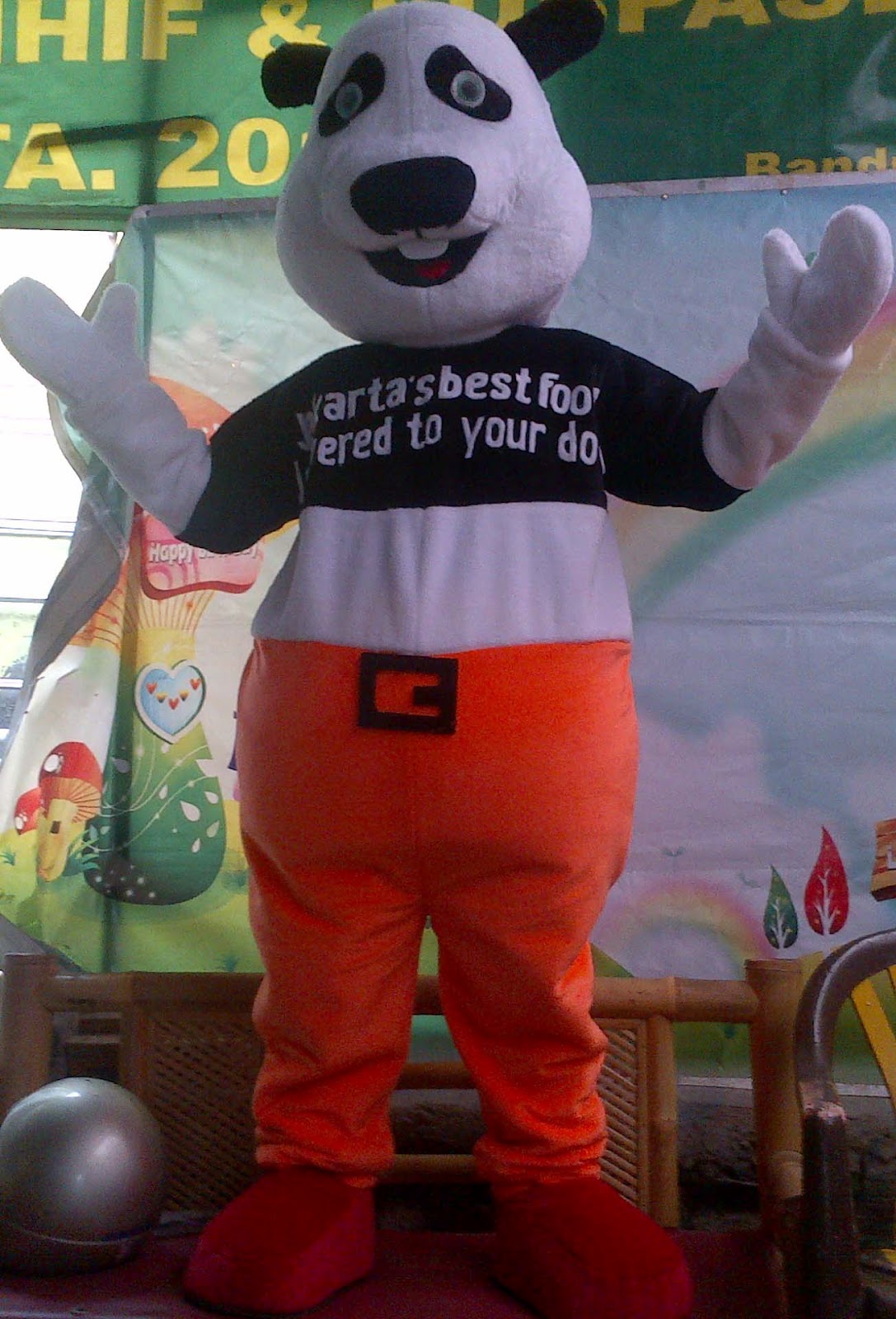 Kostum Badut Maskot Bandung