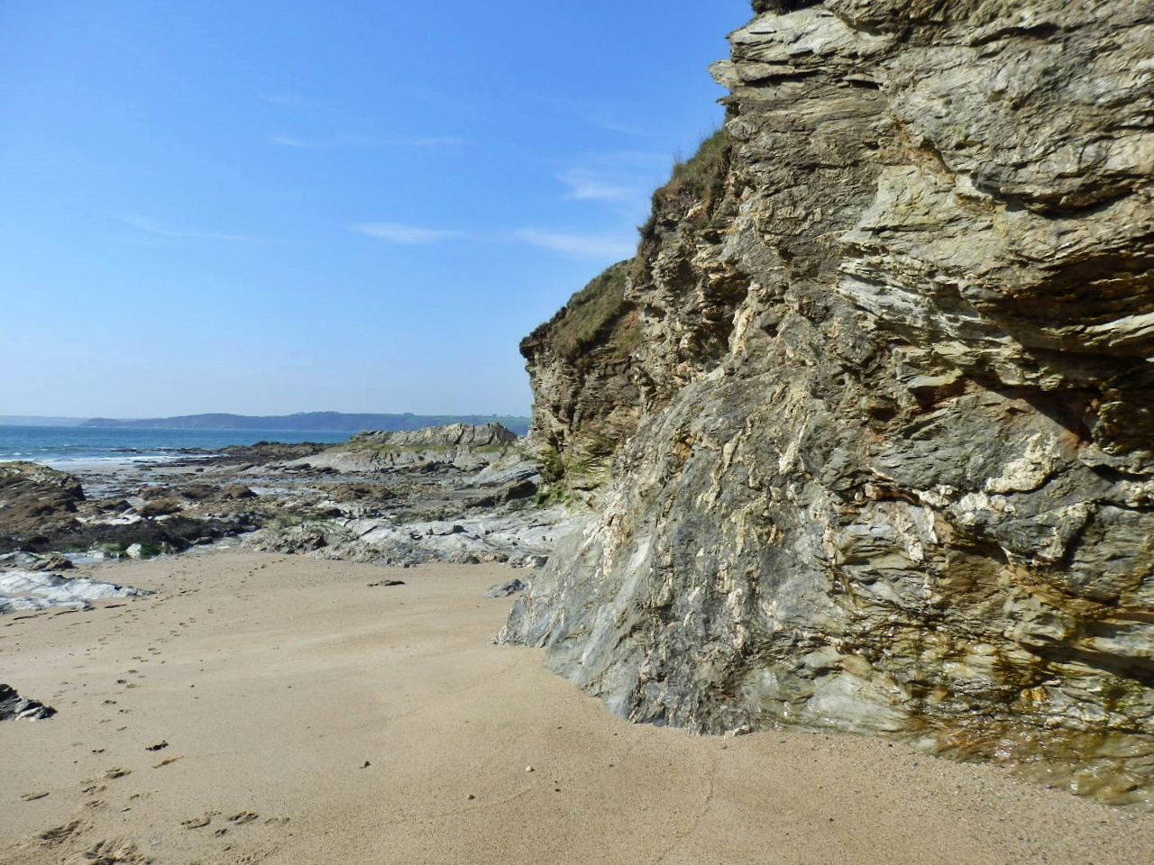 Mike's Cornwall: Walking Along Spit Beach, Cornwall