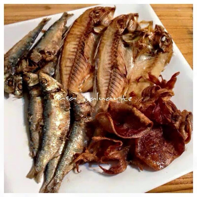 Tuyo, Daing at Pusit