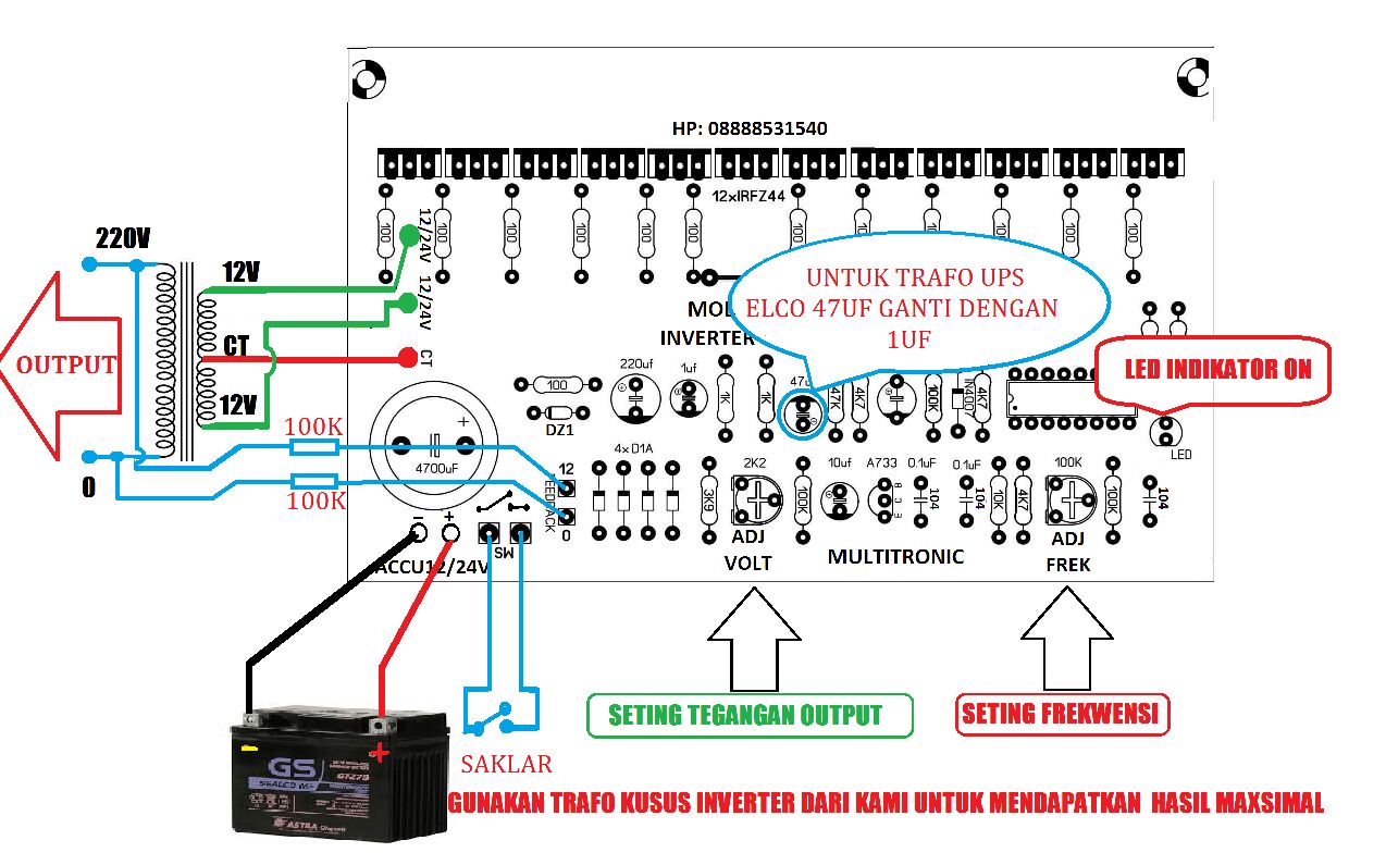 Elektronika Dan Otomotif: Skema inverter sg3524