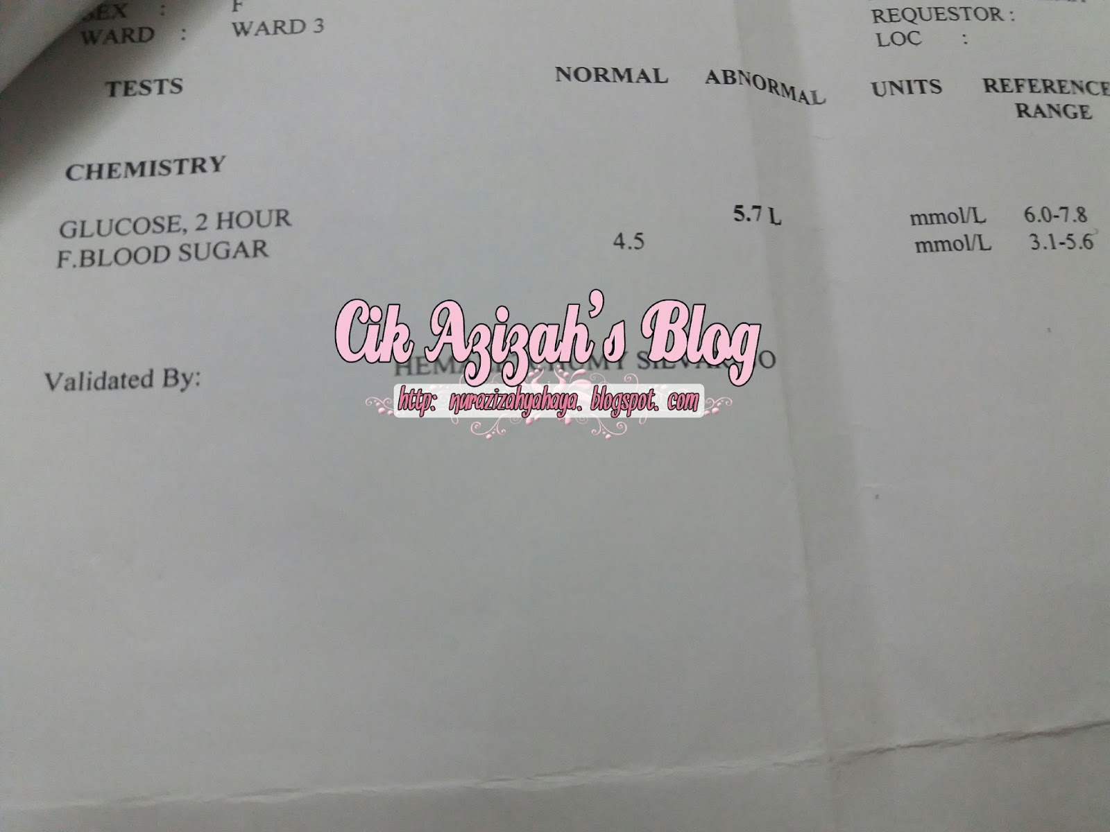 3rd Pregnancy Diary: Minum Air Gula - Cik Azizah