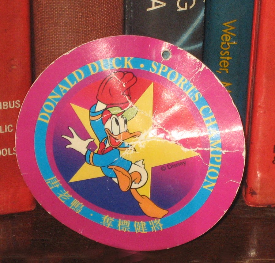 Percy's Fast Food Toy Stories : Donald Duck Sports Champion - McD