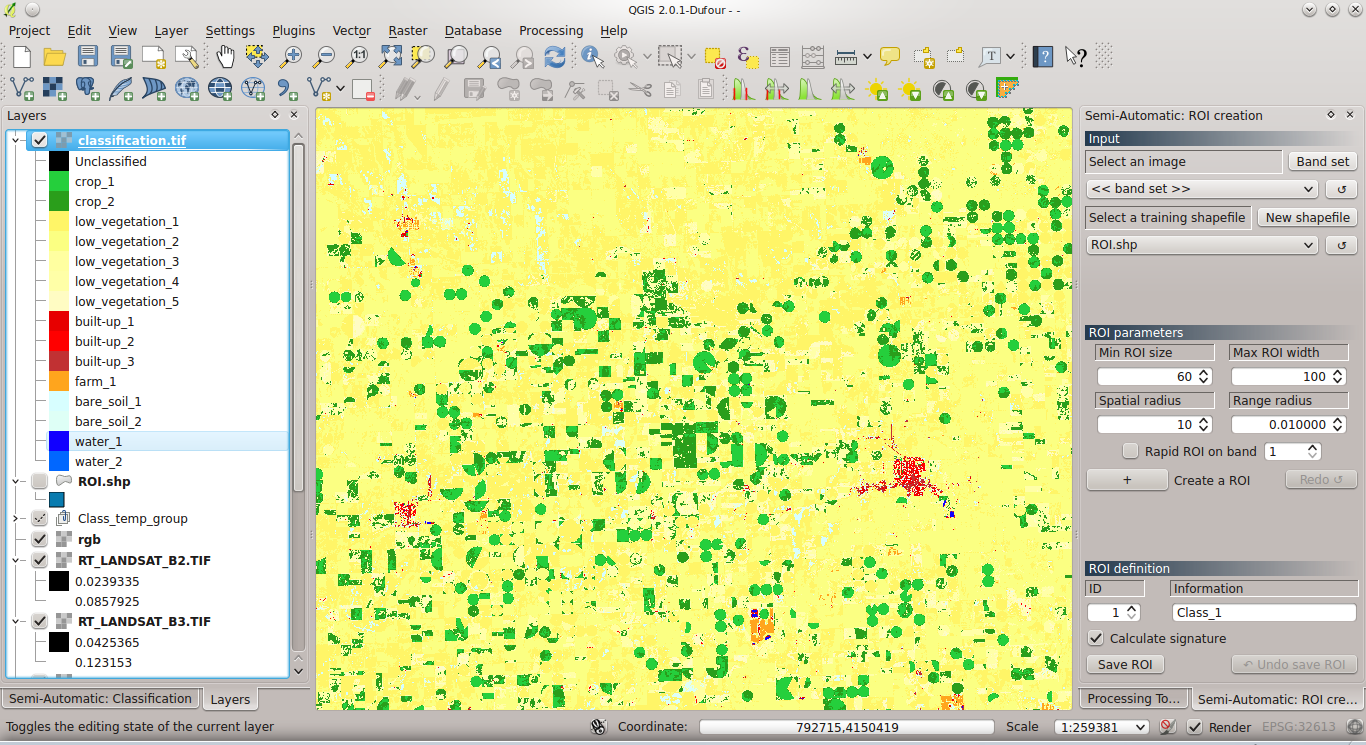 From GIS to Remote Sensing: Supervised Classifications of Landsat ...