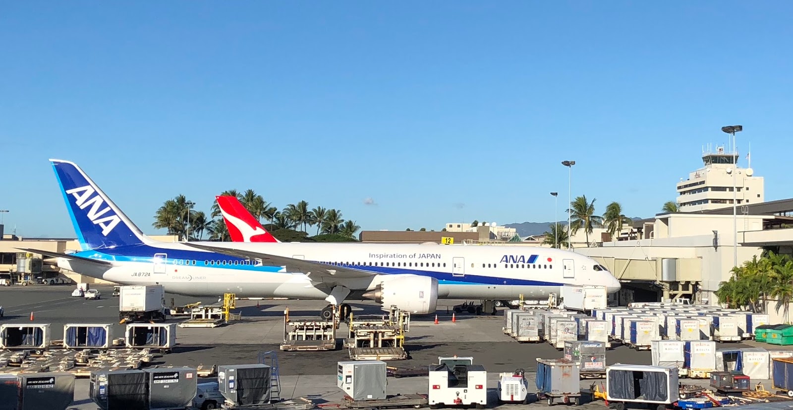 GREAT EATS HAWAII: ANA HONOLULU TO NARITA BUSINESS CLASS