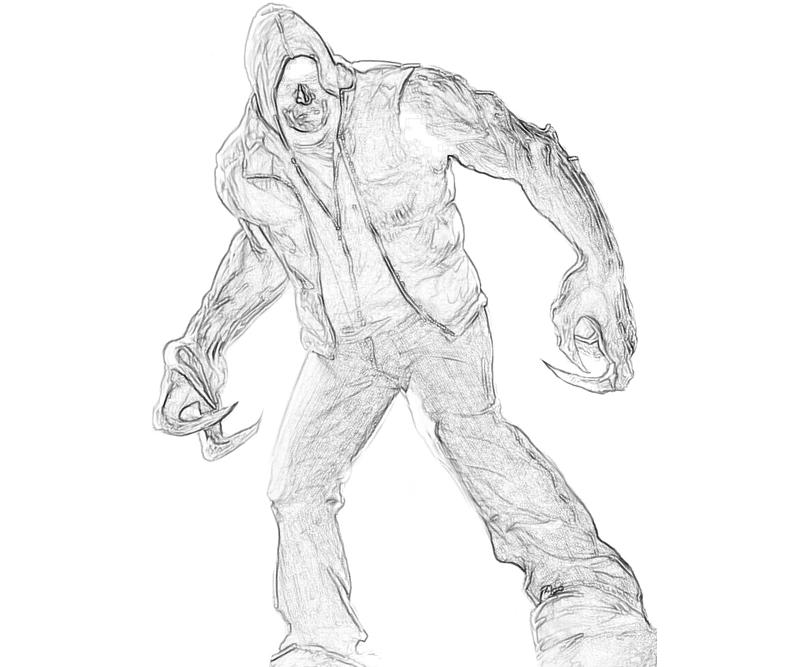 Prototype 2 Alex Mercer Portrait | Surfing