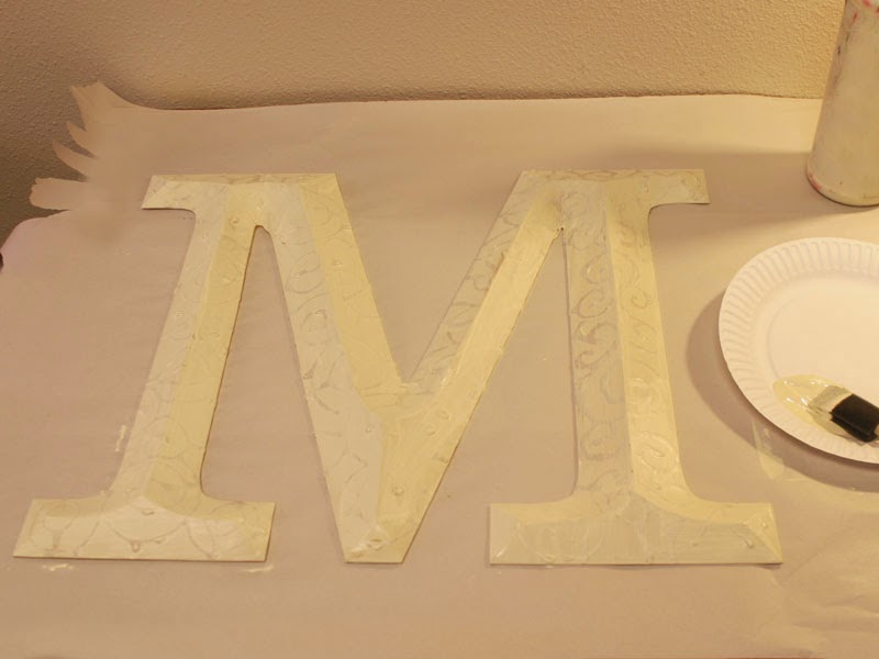 Craft Cuts coupons: How to Create a Textured Wall Letter