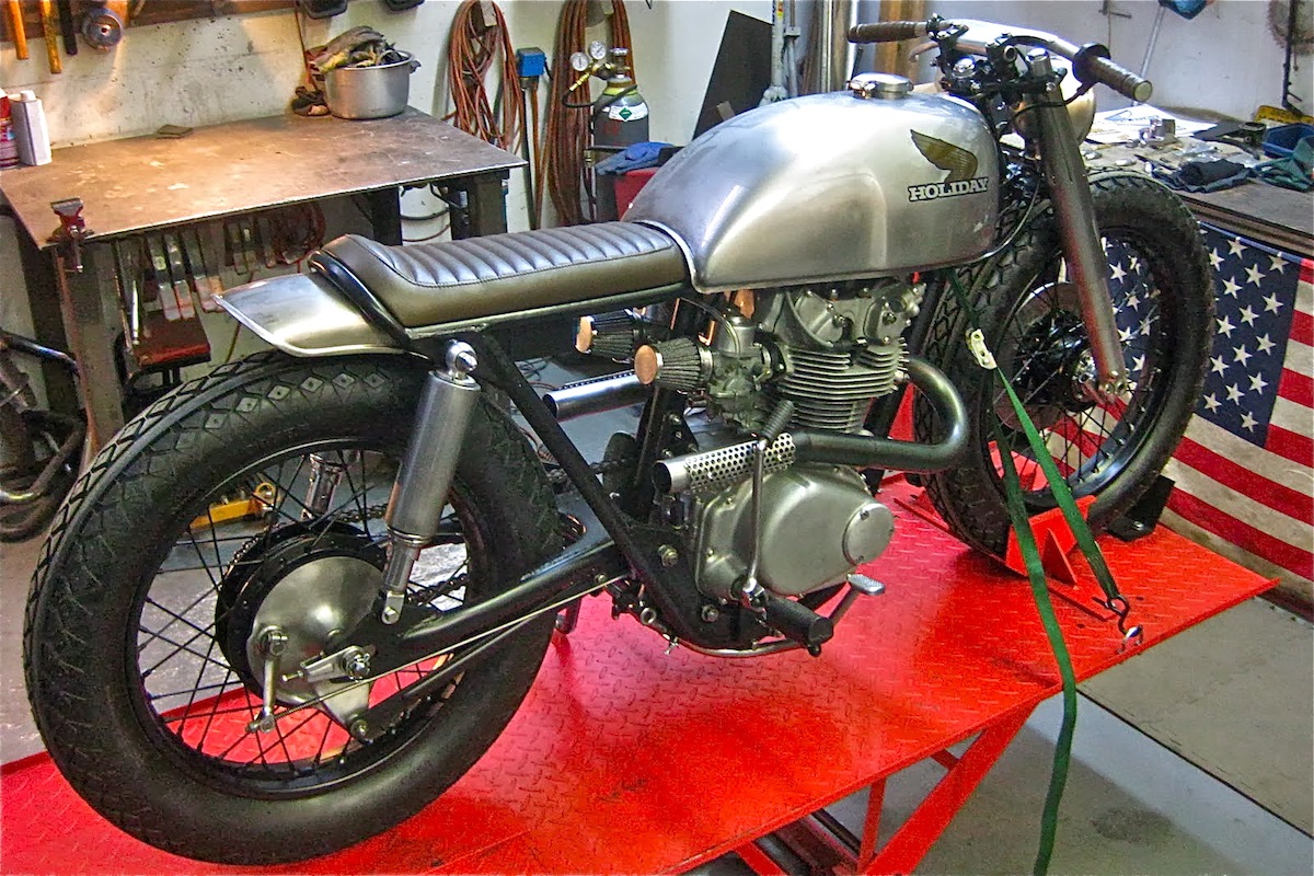 CB450 by Holiday Customs - Inazuma café racer