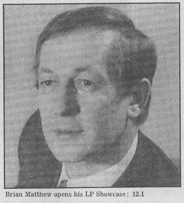 Random radio jottings: Brian Matthew