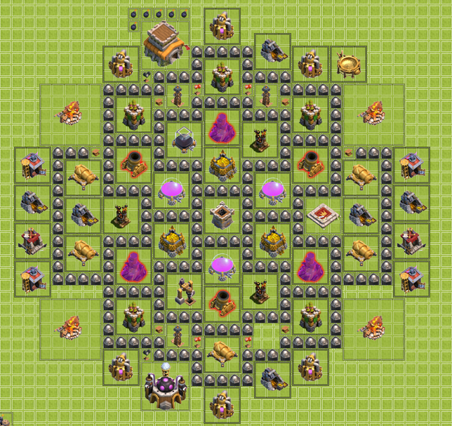 Go to Clash of Clans: Clash of clans high level attack