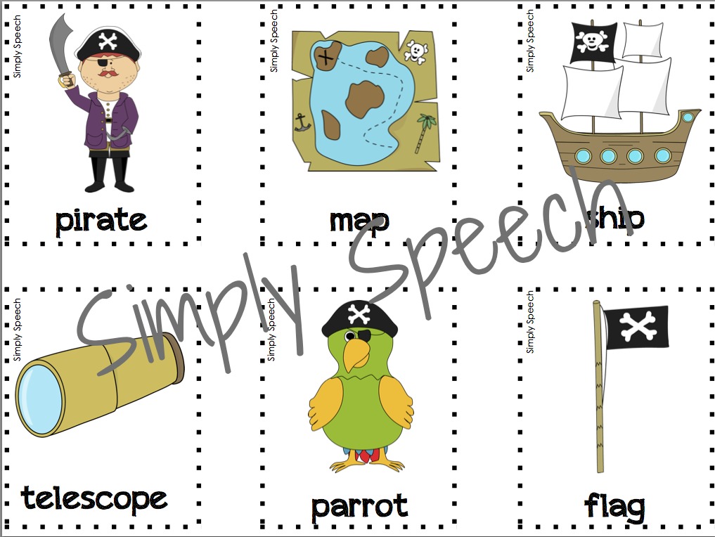 Arghh Pirates! A Thematic Unit | Simply Speech