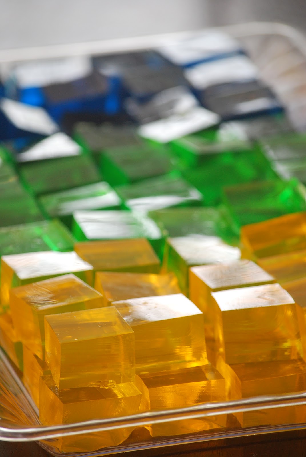 My story in recipes: Glow in the Dark Jello Squares