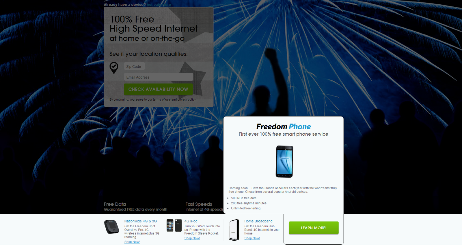 Chart Nine: FreedomPop Freedom Phone? Update from San Francisco Bay Area