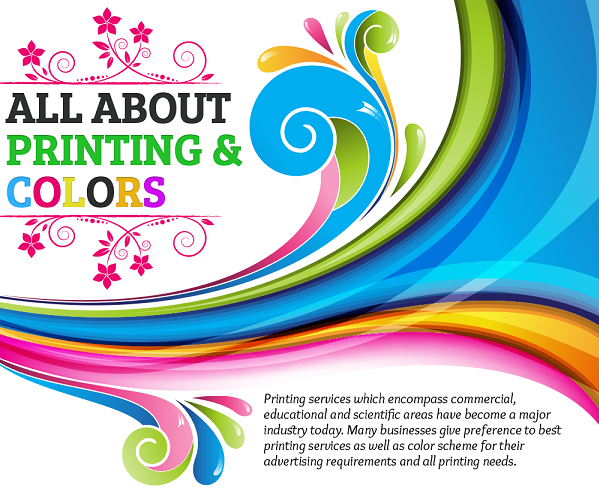 All About Printing And Colours [Infographic] - Visualistan