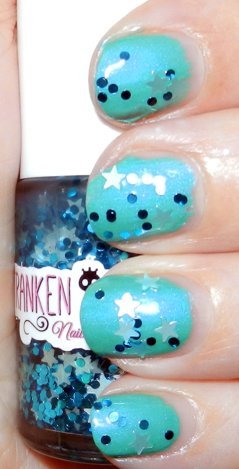 Bubbles & Baubles: Franken Frosting Turquoise Sky