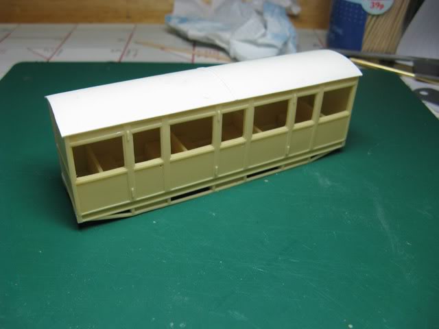 O9 Modeller: Building an Avalon Line Enclosed Coach Kit - 2