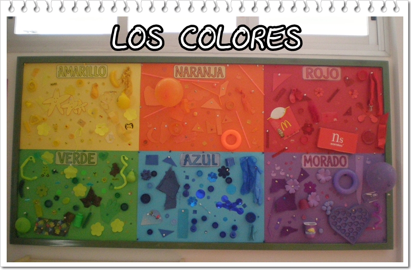 La clase de Laura: El mural de los colores