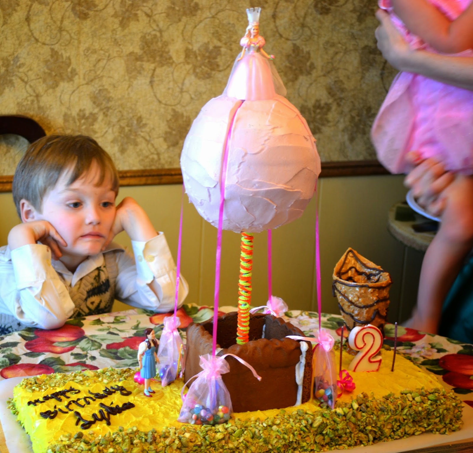 Storybook Artifact: Hot Air Balloon or Jack and the Beanstalk Cake