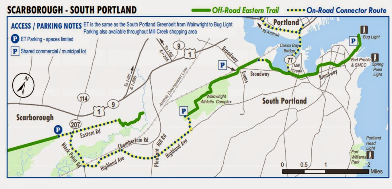 Downeast to Chocolate: Along the Eastern Trail (Day 4: Wells to Portland)