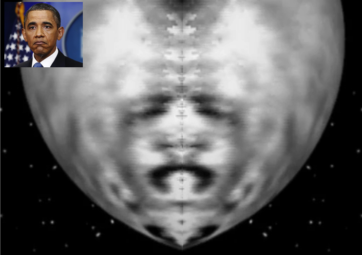 UFO SIGHTINGS DAILY: Obama Face Found On Ceres Dwarf Planet, NASA ...
